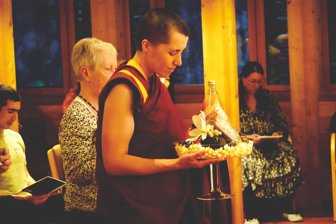 The Swiss sangha gather with Gen-la Kunsang - Kadampa Buddhism