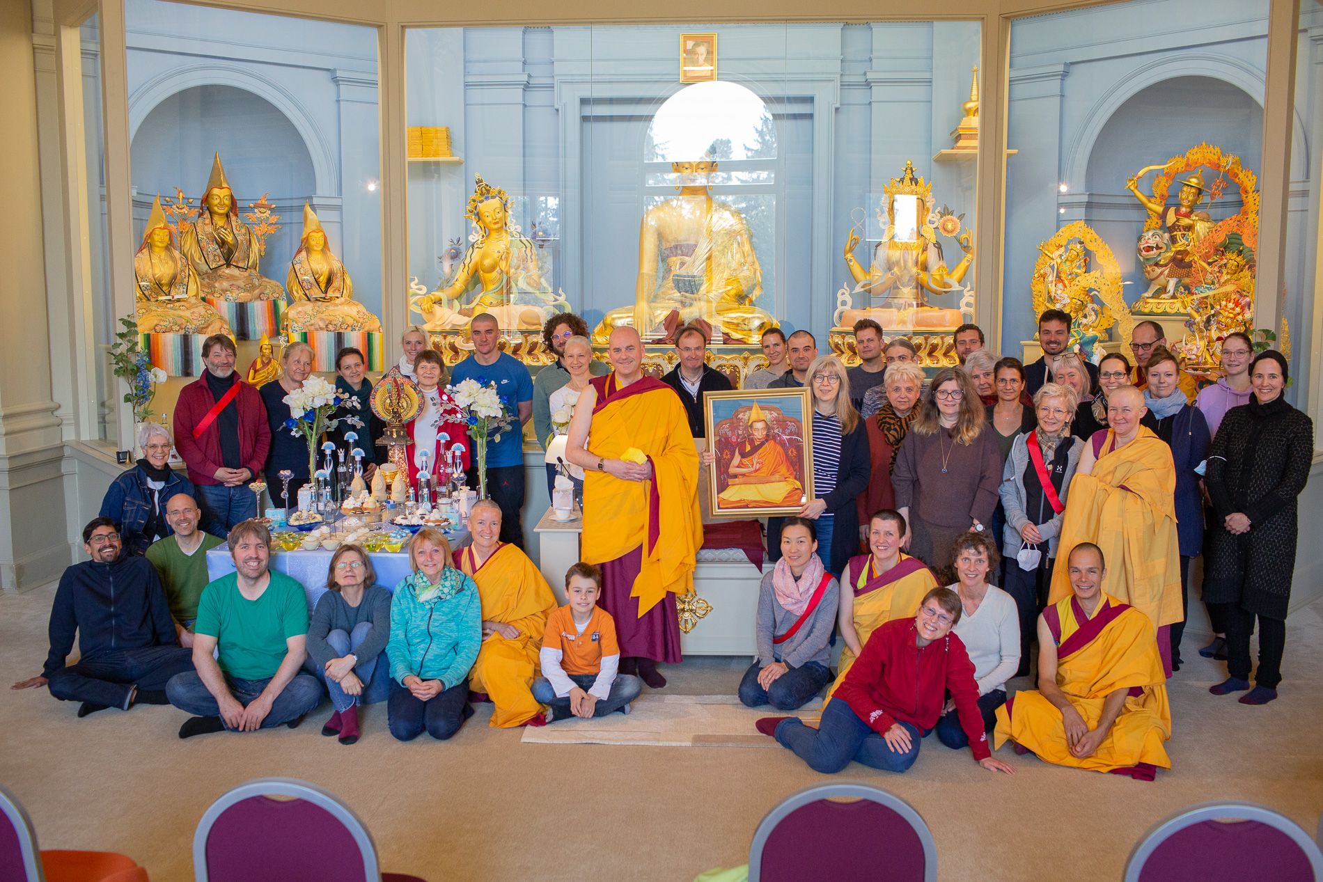 German Dharma Celebration in the sun - Kadampa Buddhism
