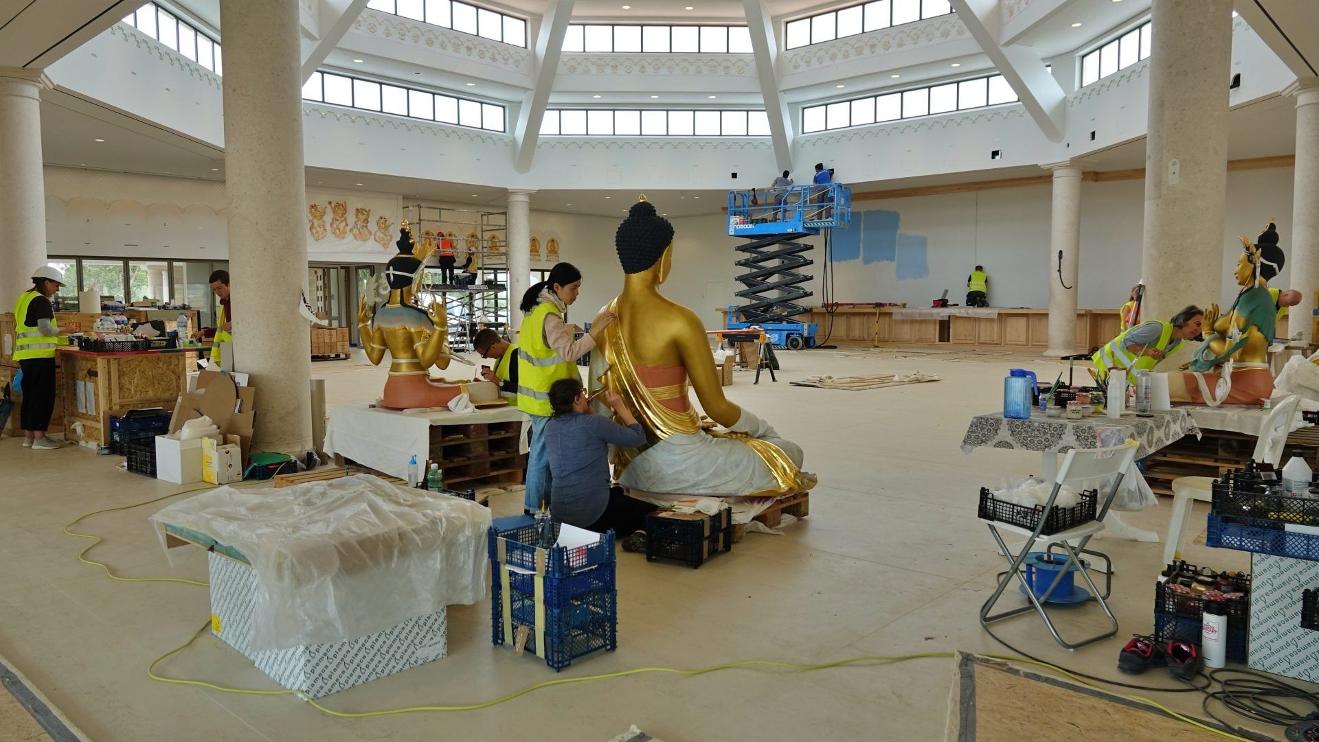 Countdown to the Festival 1 ~ Buddhas arrive in the Temple - Kadampa ...