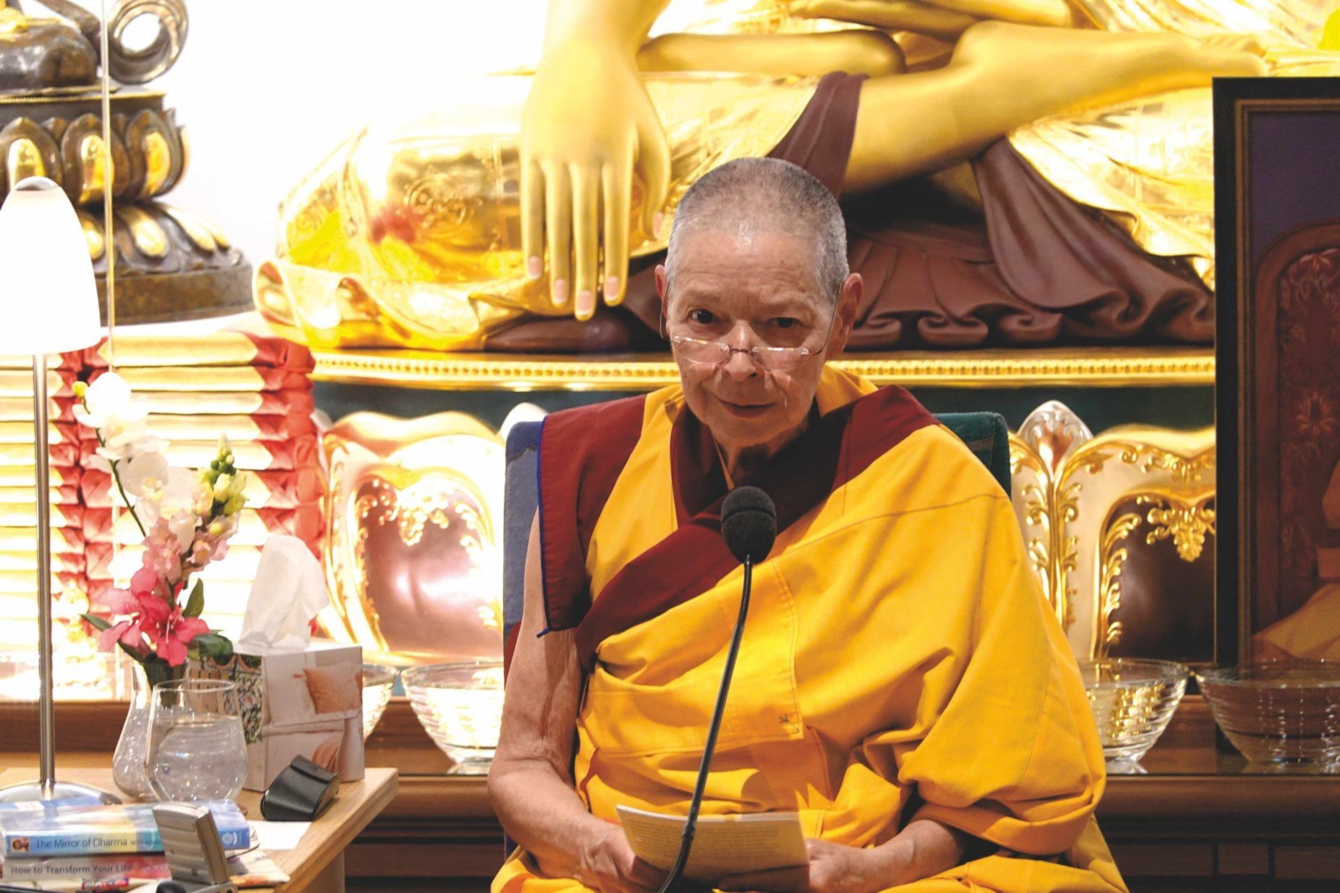 The Swiss sangha gather with Gen-la Kunsang - Kadampa Buddhism
