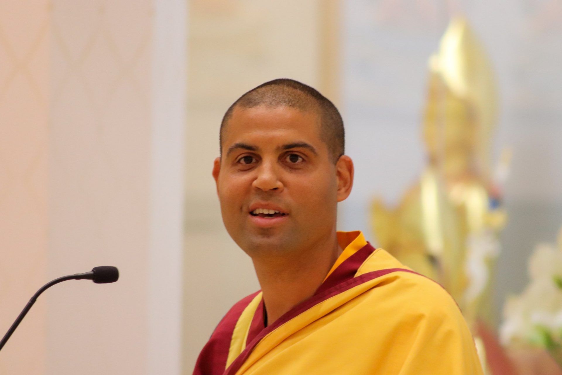 Receiving the blessings of the Buddha Doctor - Kadampa Buddhism