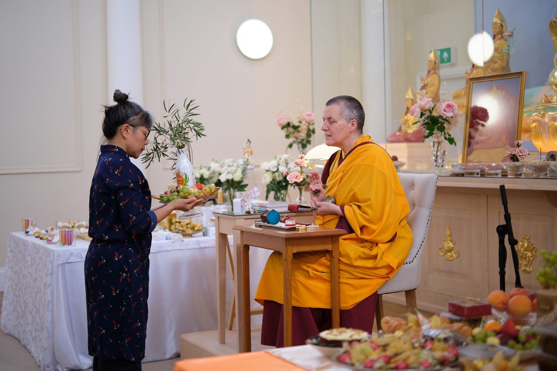 Grand opening ceremony of KMC Leeds - Kadampa Buddhism