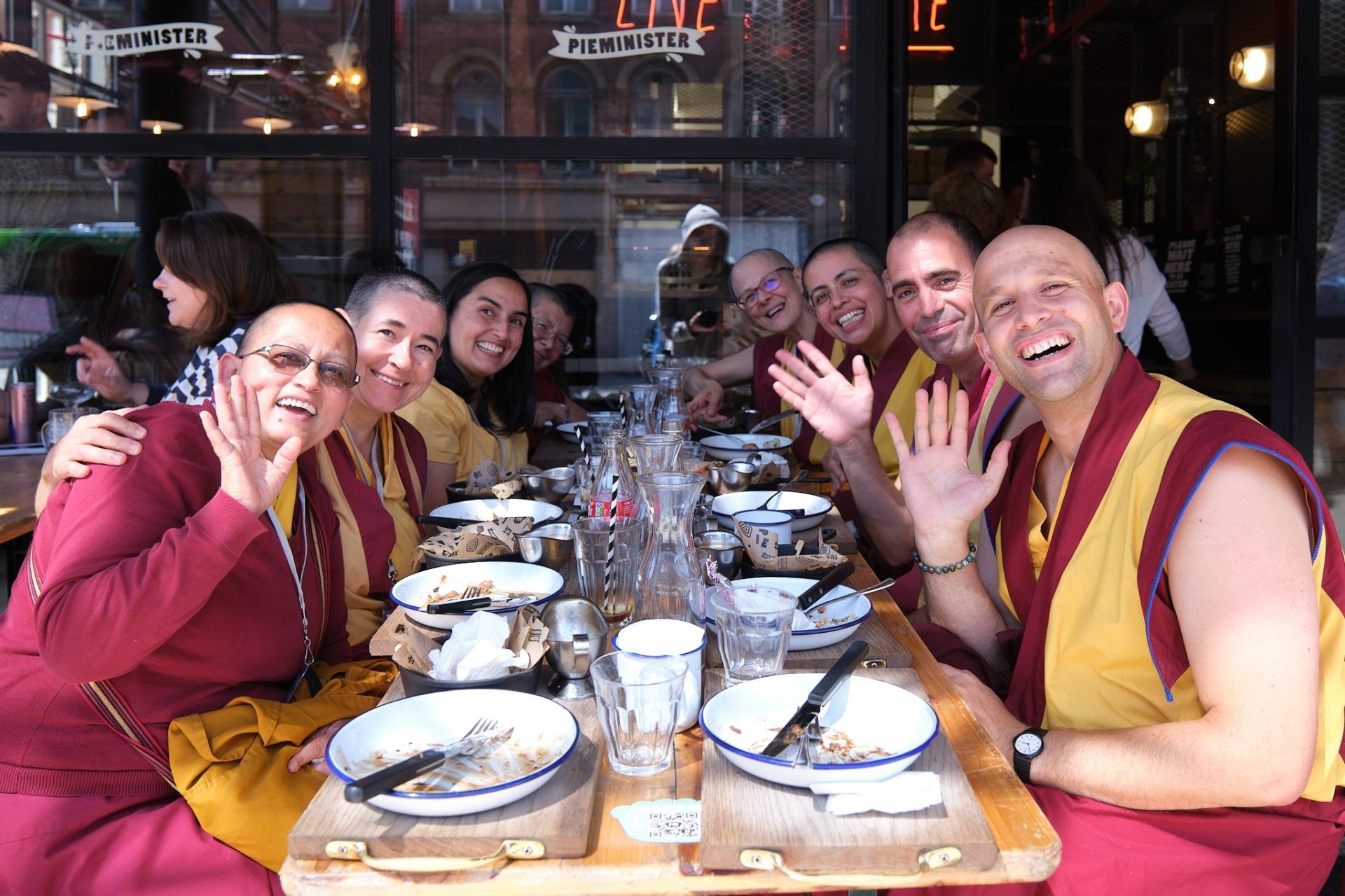 Grand opening ceremony of KMC Leeds - Kadampa Buddhism