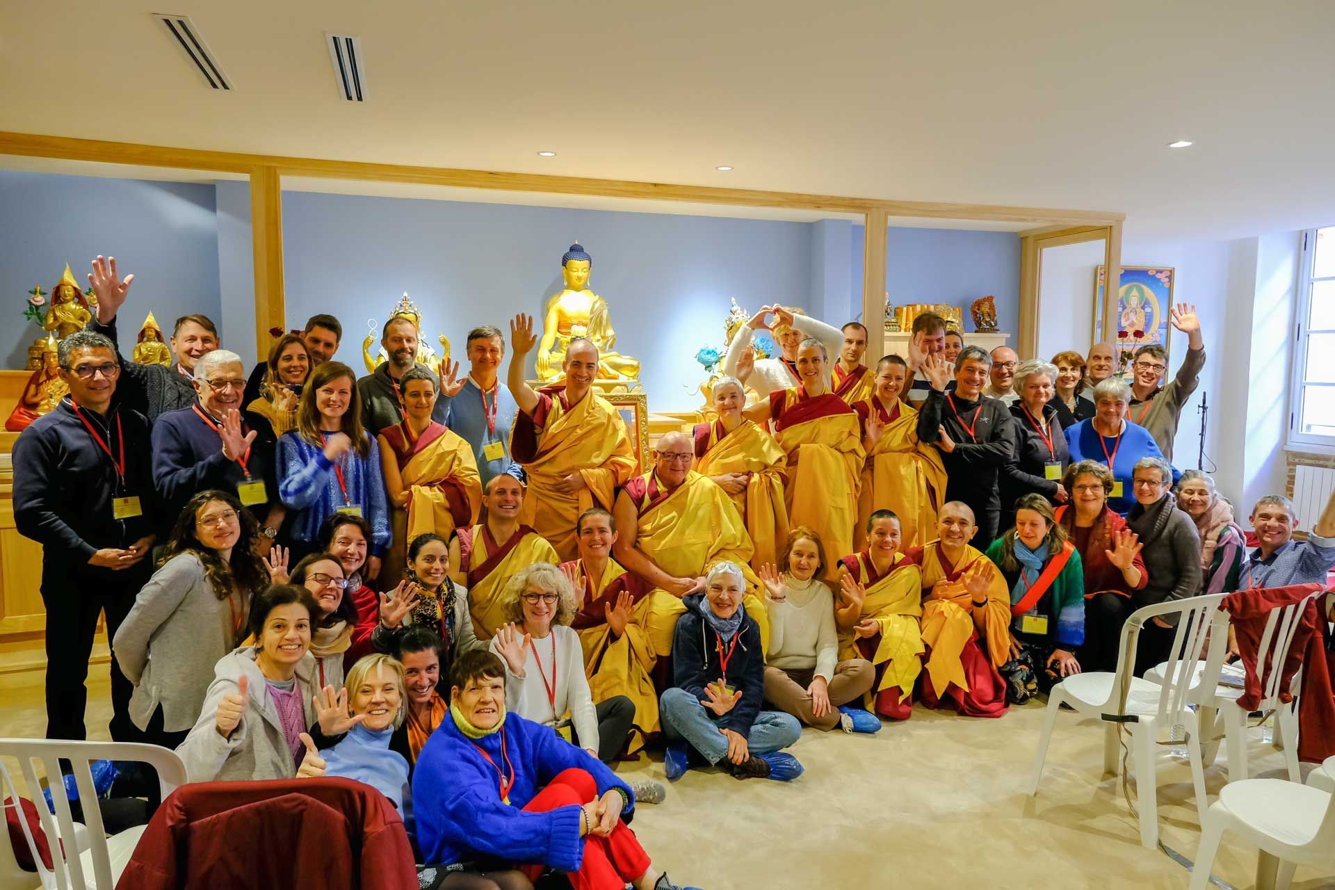 A French adventure with Gen-la Thubten - Kadampa Buddhism