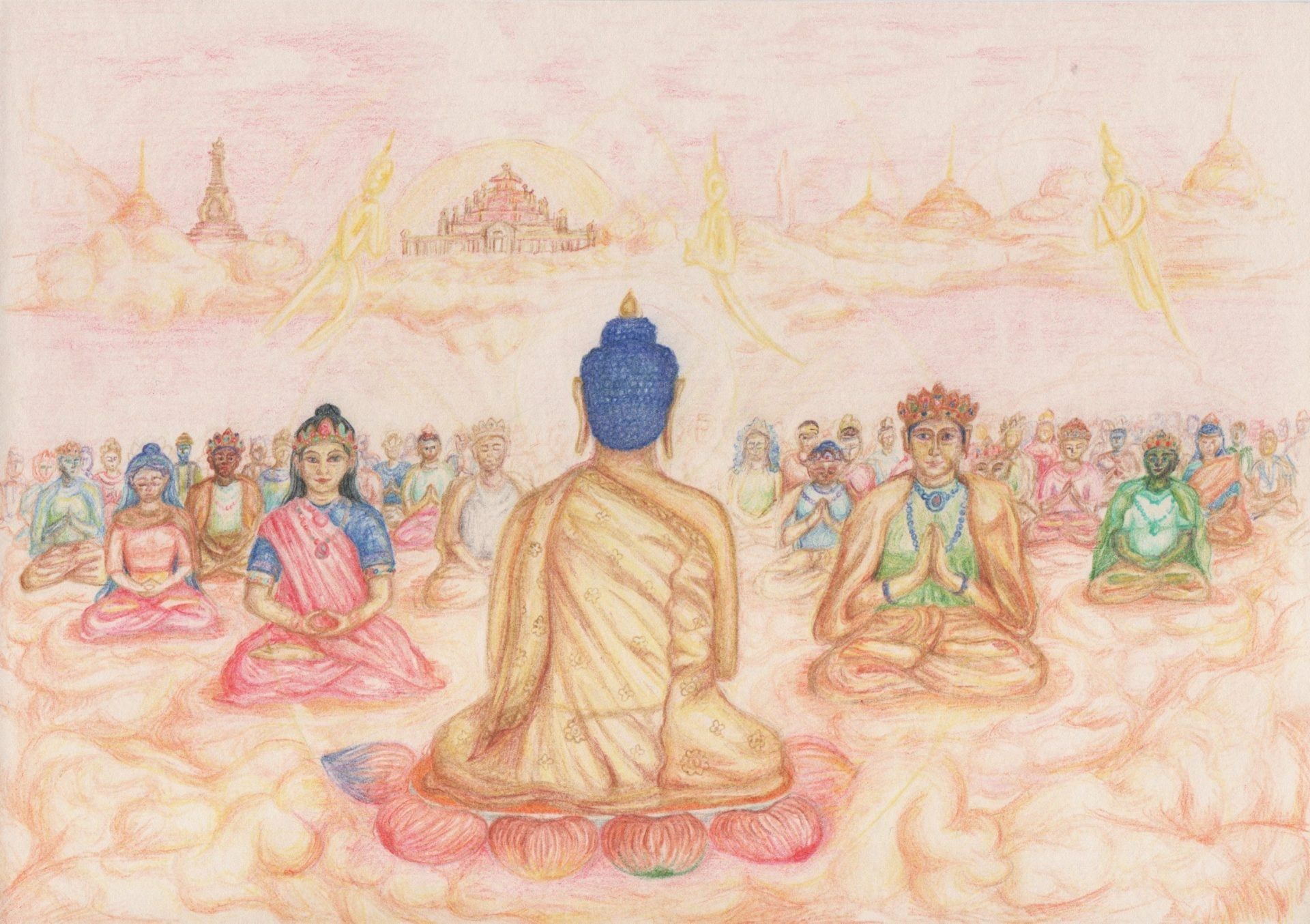 Buddha’s return from Heaven - Kadampa Buddhism