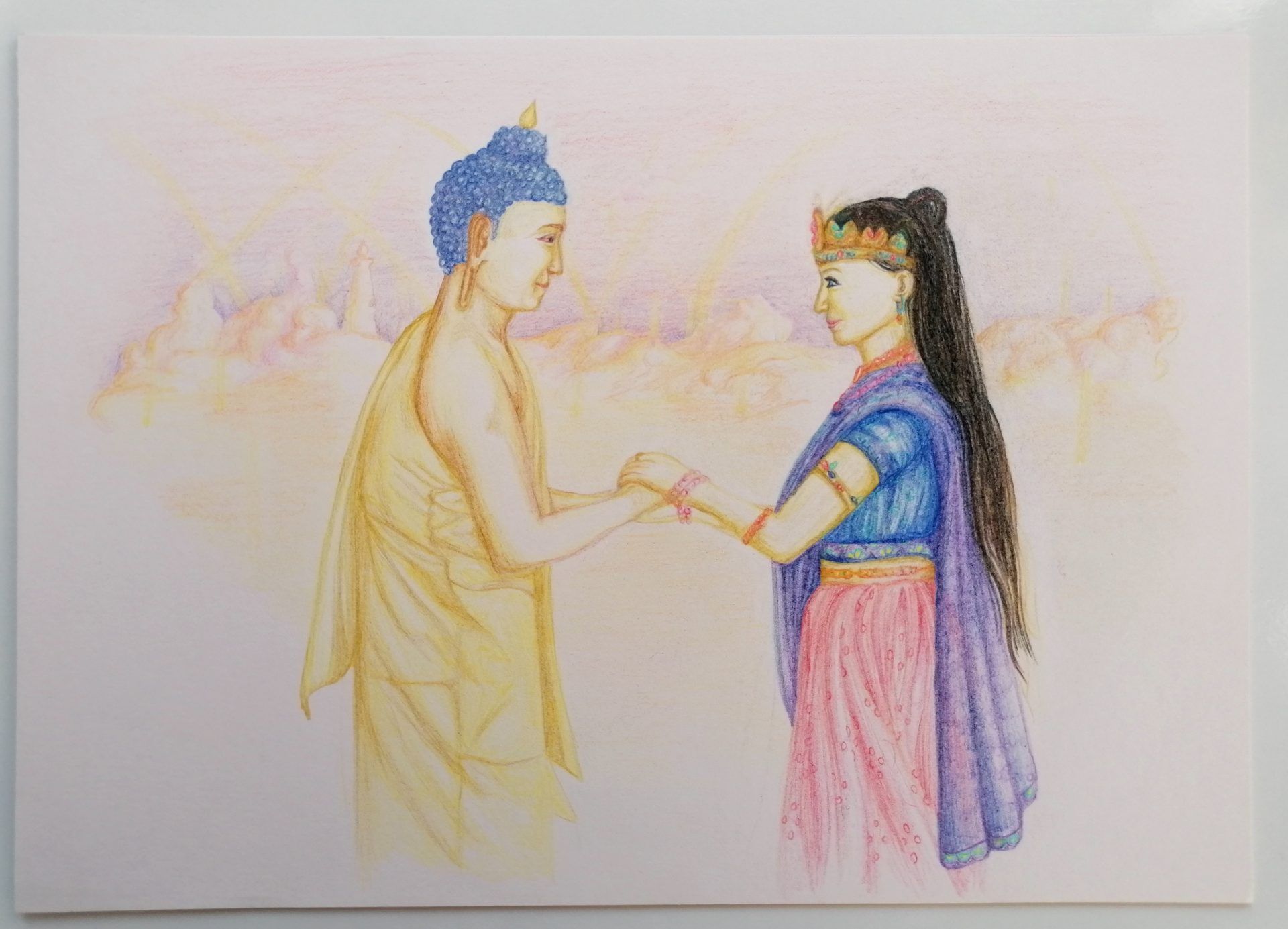 Buddha’s return from Heaven - Kadampa Buddhism