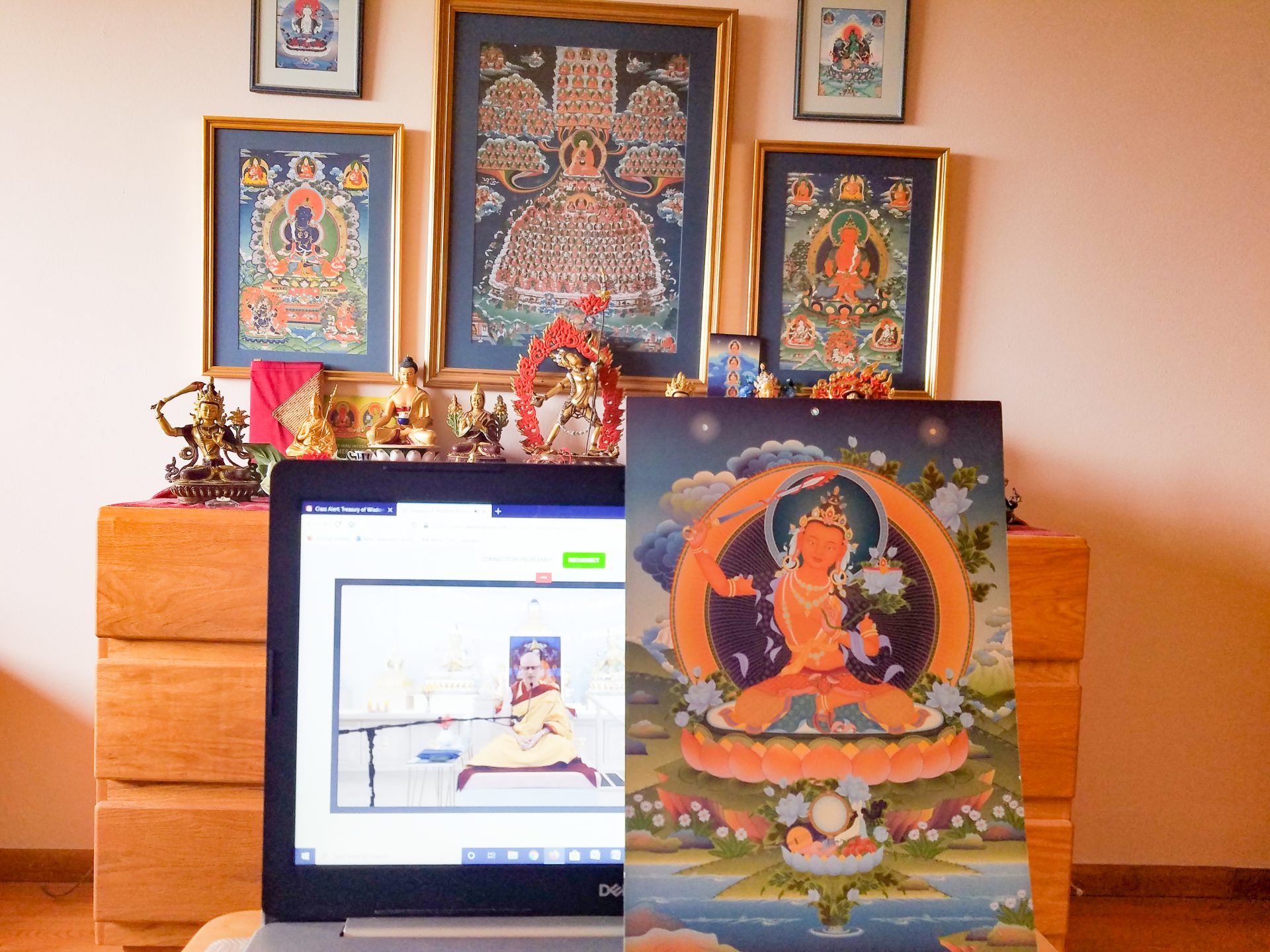 Practicing the holy secret in Arizona - Kadampa Buddhism