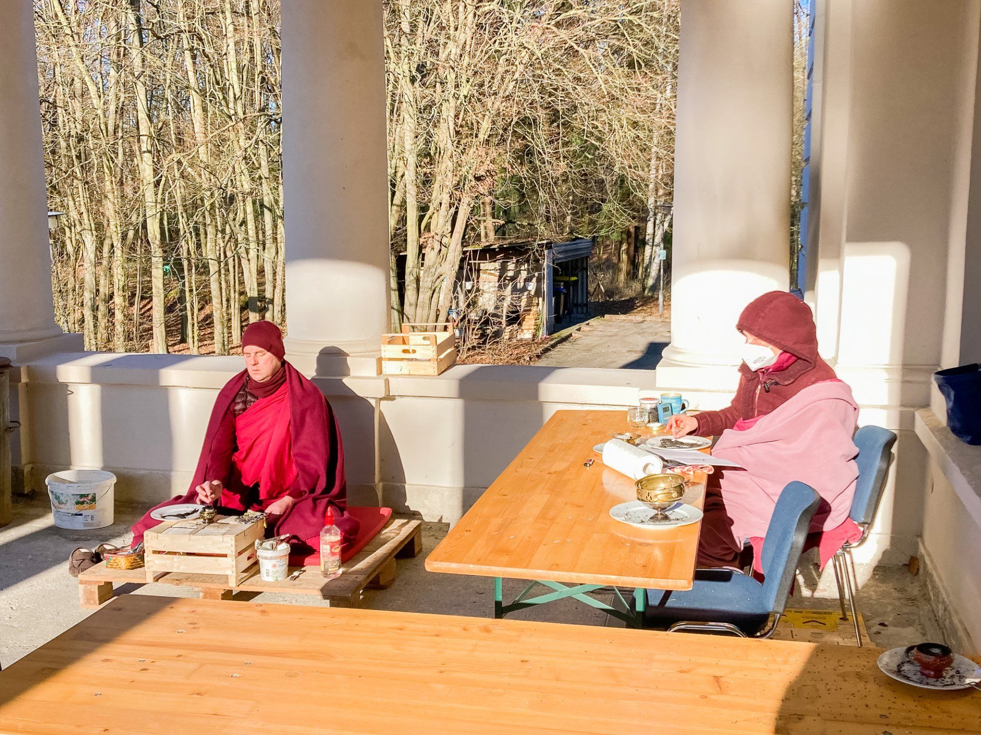 Guru Sumati Buddha Heruka counting retreat at Tharpaland KMC - Kadampa ...