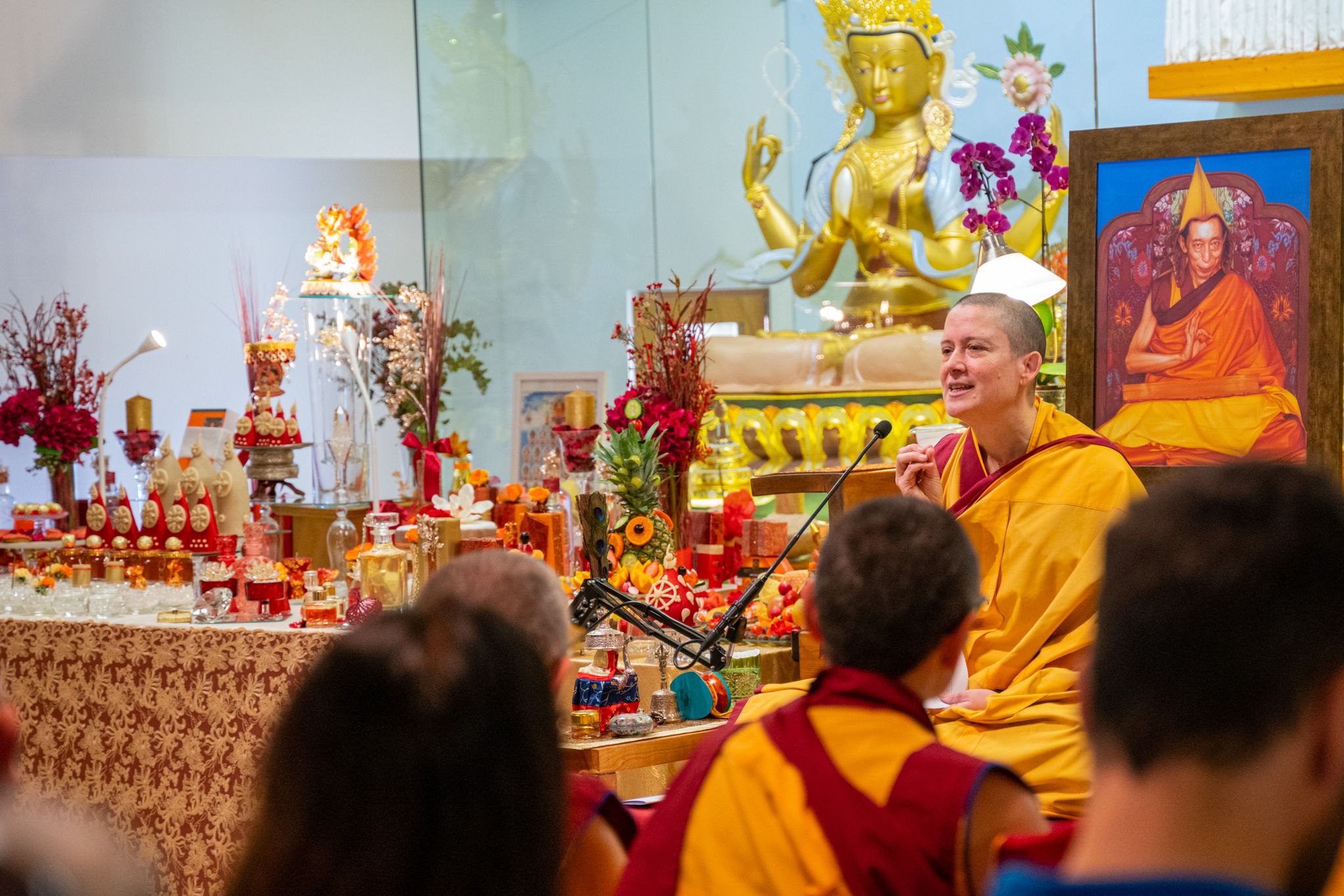 The blessings of Dharma Protector at KMC Barcelona - Kadampa Buddhism