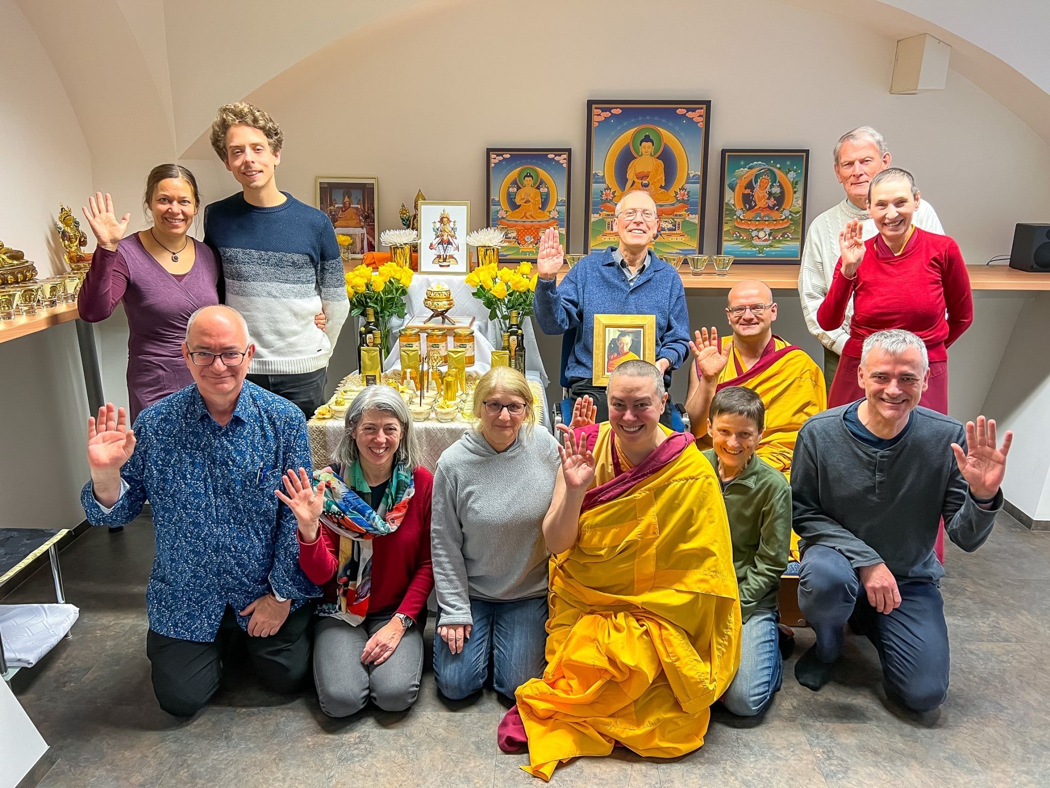 Buddha Maitreya empowerment at KMC Slovenia - Kadampa Buddhism