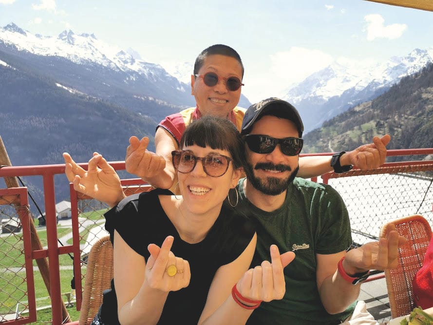 The Swiss sangha gather with Gen-la Kunsang - Kadampa Buddhism