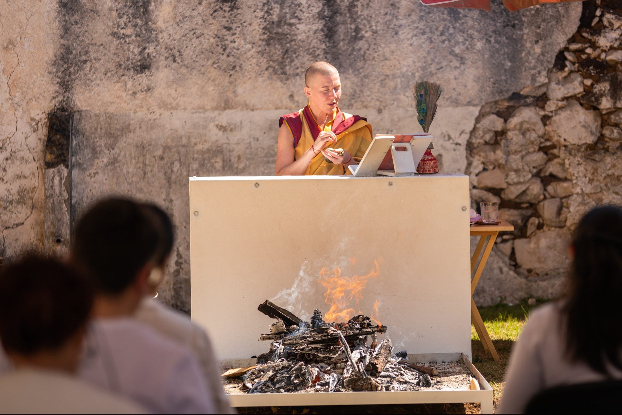 OFFERINGS TO THE FIRE DEITY - Kadampa Buddhism