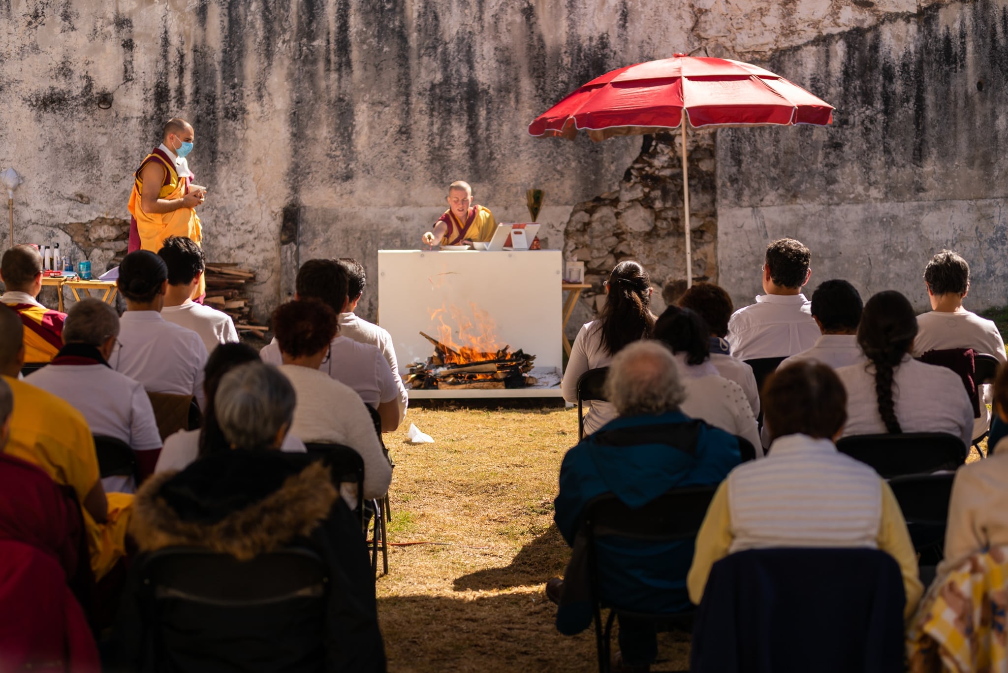 OFFERINGS TO THE FIRE DEITY - Kadampa Buddhism